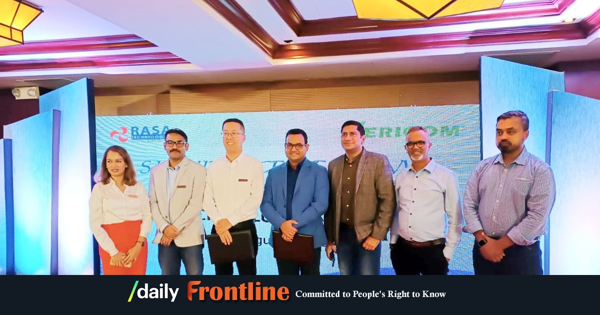 Rasa Technologies now sole distributor for Bangladesh of US based Vericom – Daily Frontline